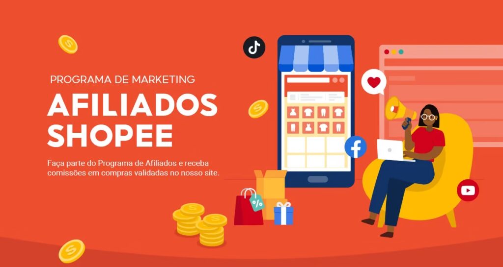 Afiliado Shopee: como funciona, quanto ganha e como participar do programa