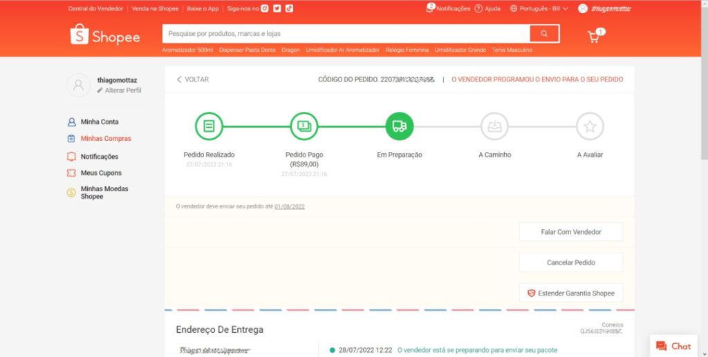 Até que horas a Shopee entrega? Veja horários, prazos e como acompanhar ...